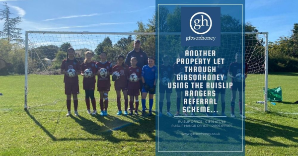 Did you know that Gibson Honey reward Ruislip Rangers teams and their ...
