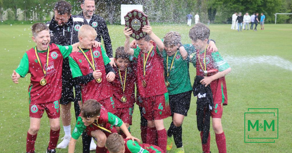 Cobham Colts, under 9’s Football Final … They Won!